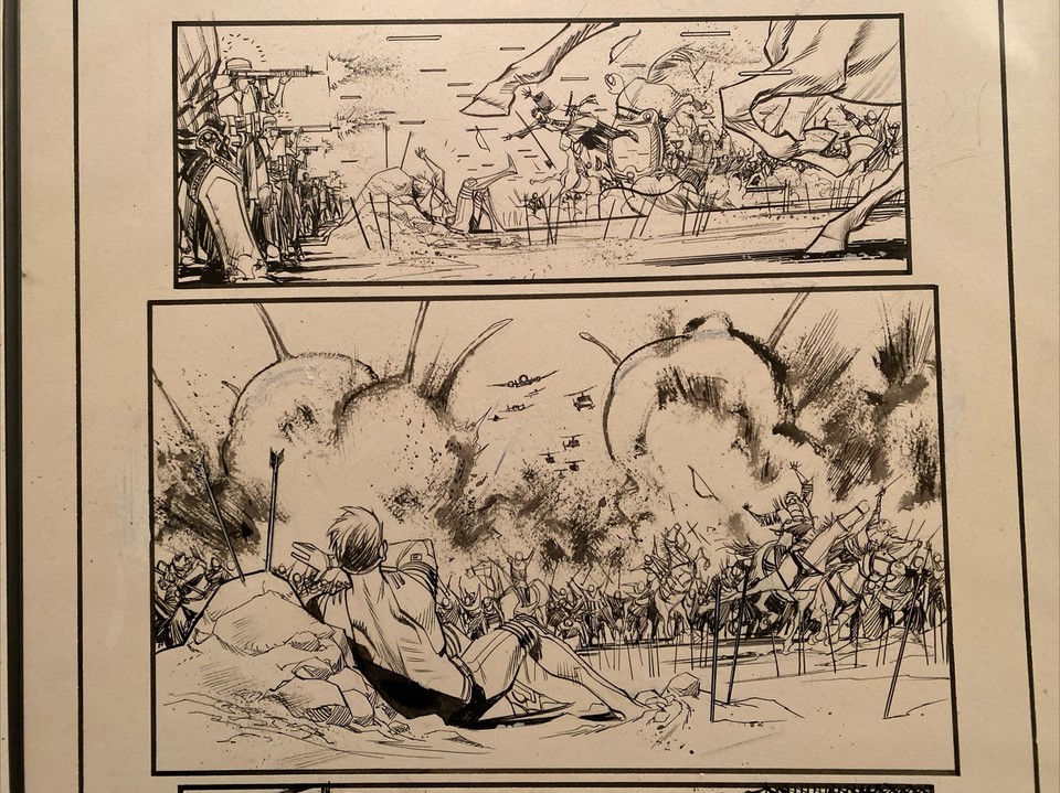 Sean Gordon Murphy Original Art Chrononauts Book 2 Page 2, Amazing 4 ...