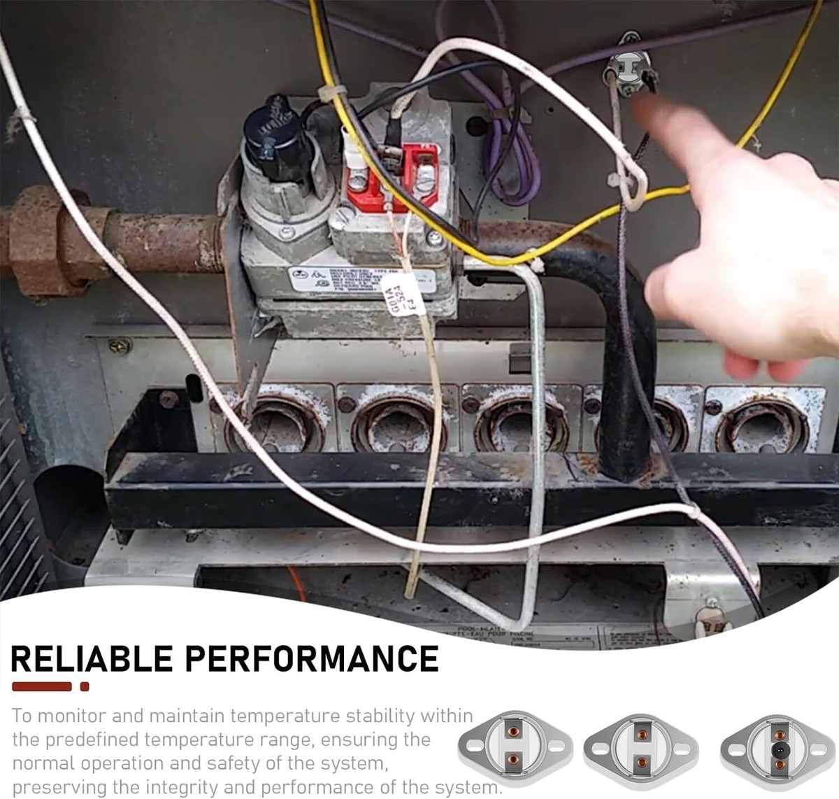 Hot Tub Heater HAXTLK1930 Temperature Limiters For Hayward H-Series 15 ...