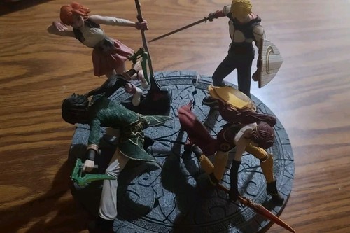 RWBY Complete Team JNPR set! Jaune, Nora, Pyrrha, Ren | eBay