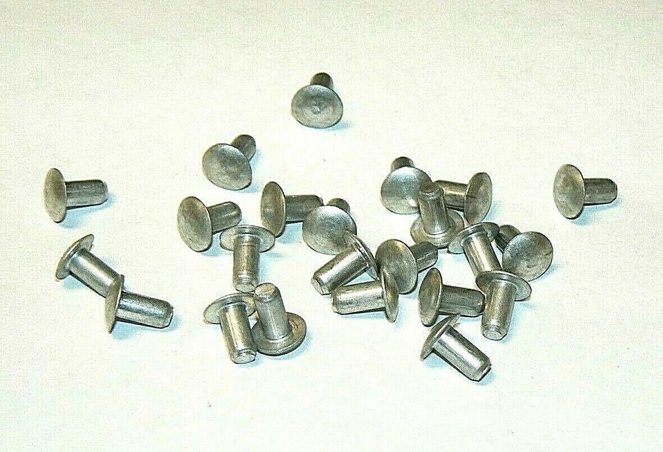 3/16" x 3/8" Mod. Brazier Head Solid Aluminum Rivet - 1100F - (SOFT ...