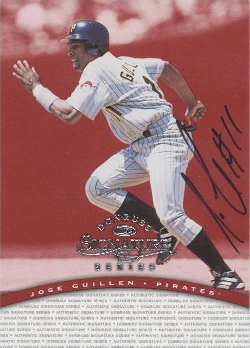1997 Donruss Signature Series - Authentic Signatures Jose Guillen (AU ...