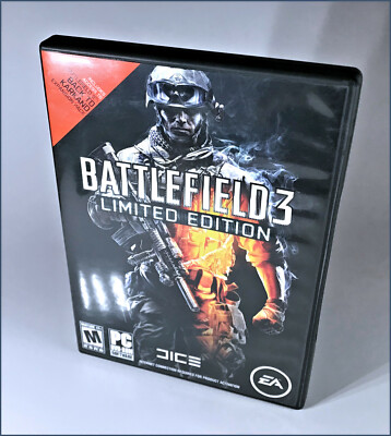 Battlefield 3 Limited Edition PC DVD-ROM - 2 Disc Set - Complete - Open ...
