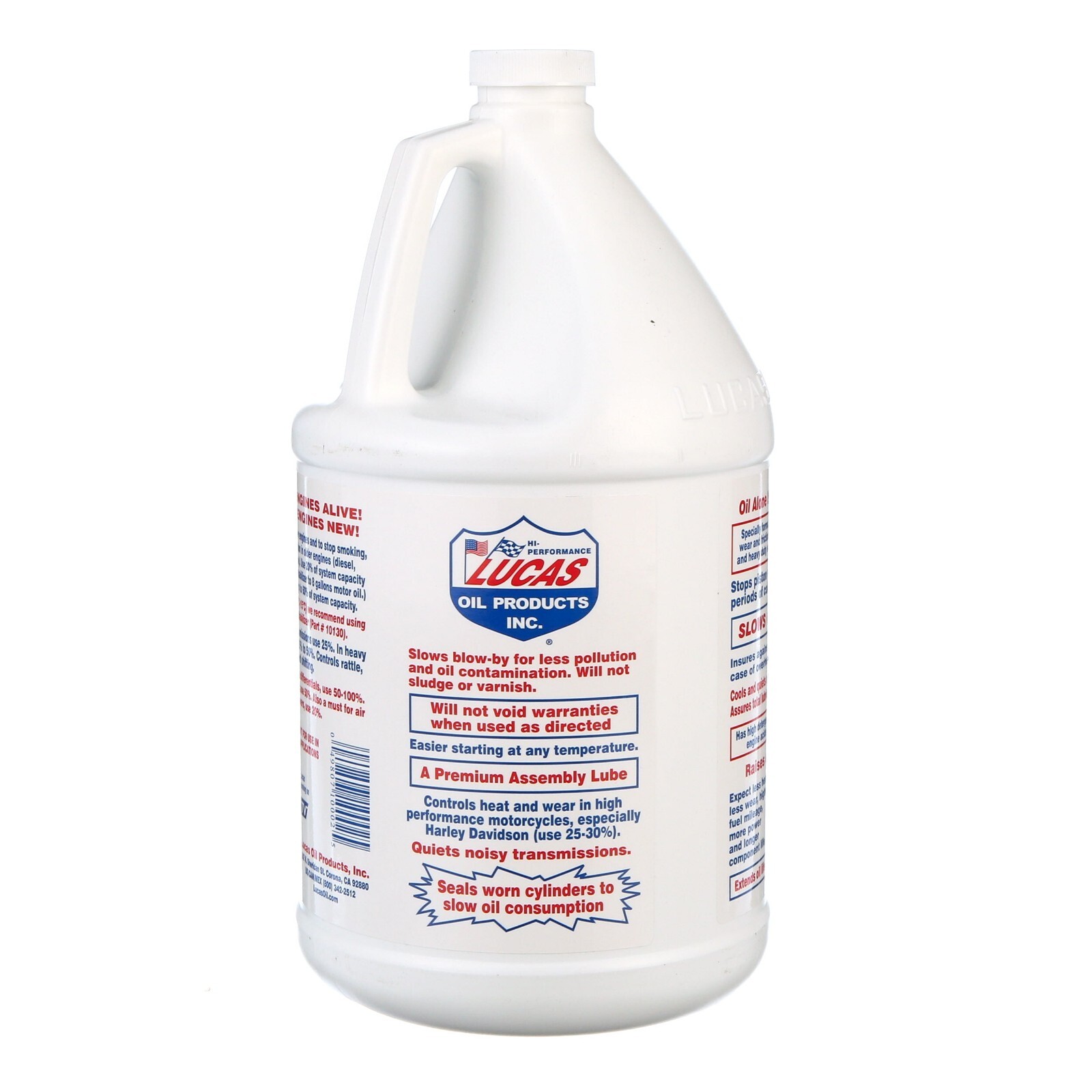 Lucas Oil 10002 Heavy Duty Oil Stabilizer One Gallon Jug Automotive ...