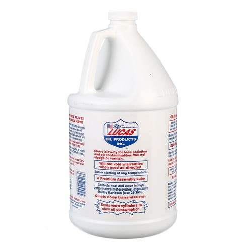 Lucas Oil 10002 Heavy Duty Oil Stabilizer One Gallon Jug Automotive ...