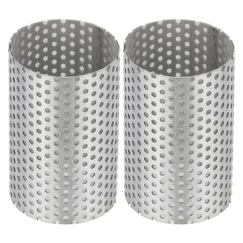 2 Pcs 42mm OD Strainer Mesh, 66mm H 80 Mesh Screen Y Shaped Strainer ...