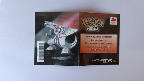 Pokemon Edicion Perla Nintendo DS Club Points VIP NO GAME Point ...