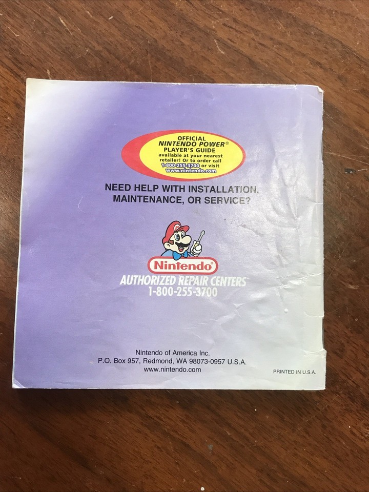 Vintage Pokemon Crystal Version Game Boy Color 2001 Trainers Guide ...