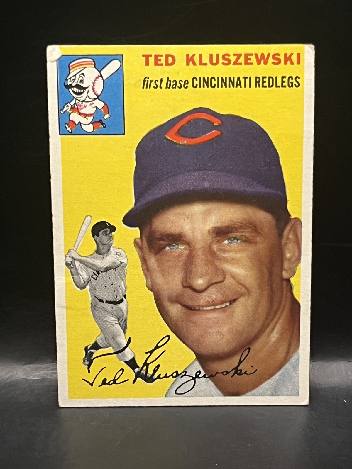 1954 Topps - White Back #7 Ted Kluszewski | eBay