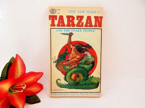 Tarzan and the Snake People Book RARE Unauthorized Gold Star Tarzan ...
