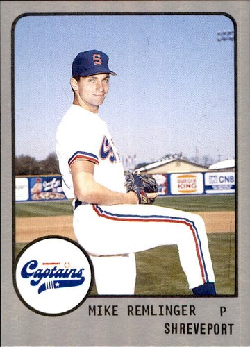 1988 Shreveport Captains ProCards #1296 Mike Remlinger Plymouth ...