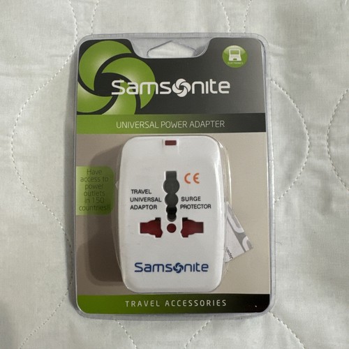 Samsonite Universal Power Adapter Style 44708-1908 White New NIP ...