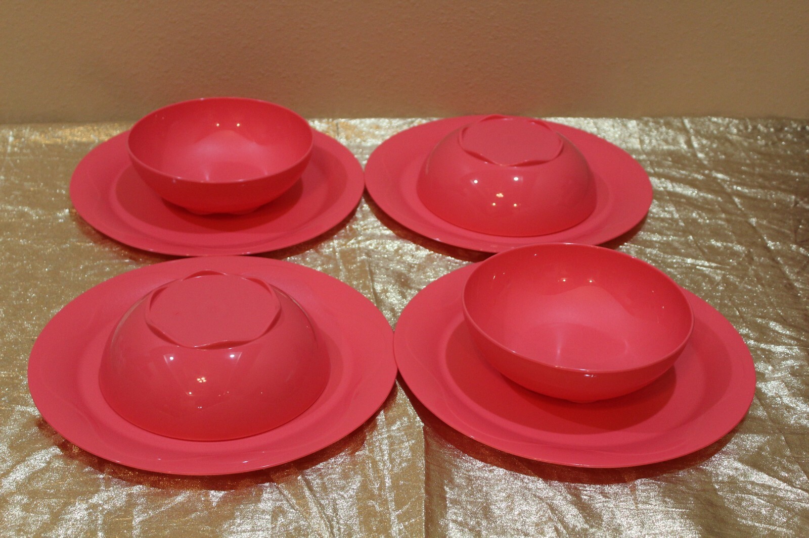 New UNIQUE Tupperware Flower Theme Set with 20 pieces Flamingo Color | eBay