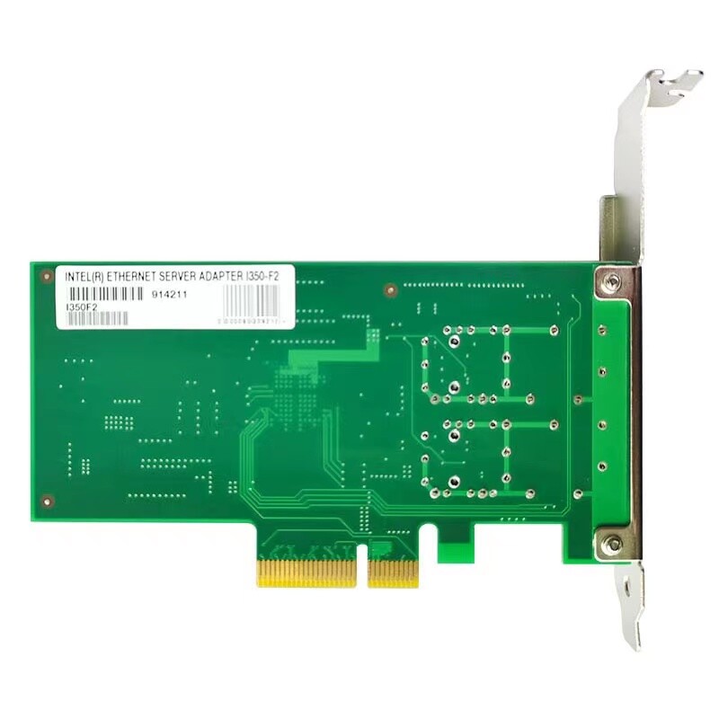 Intel OEM I350-F2 Gigabit Ethernet Adapter I350F2BLK with two SFP cases ...