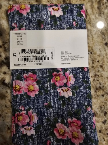 Bar III Pocket Square LT Pink | eBay