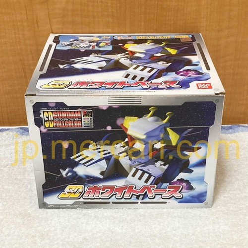 Bandai SD Gundam Full Color White Base Model Kit Kids Plastic Figure ...