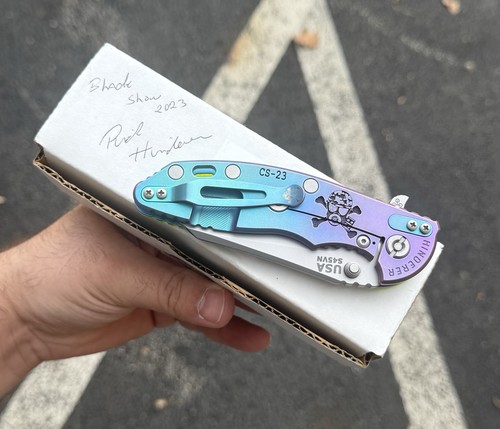 Rare 2023 Hinderer Containment Series Xm-18 Rainbow Beadblast ...