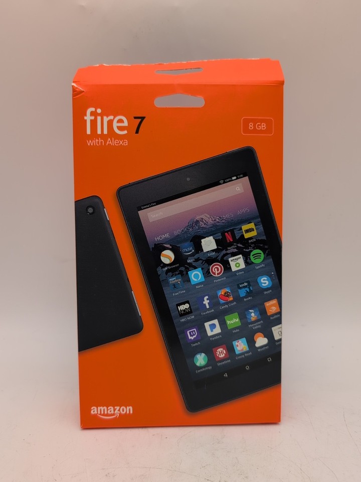 Amazon SR043KL Kindle Fire 7 Tablet 7th Generation 8GB Black | eBay