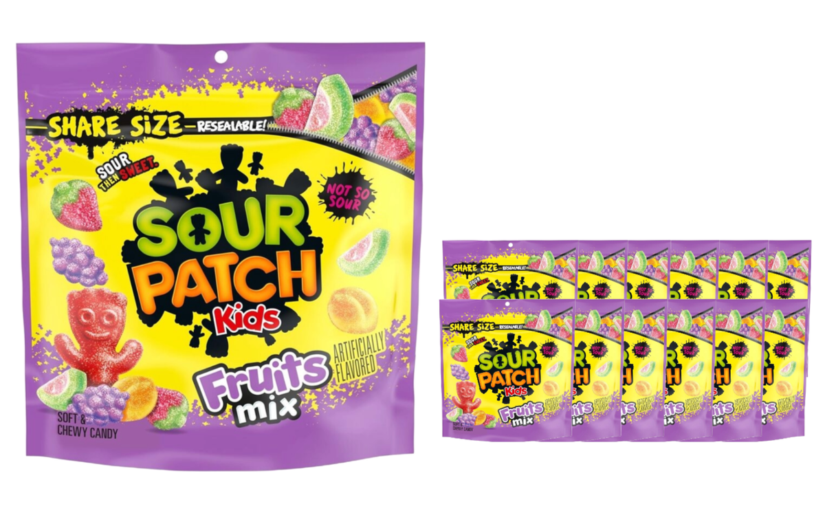 Fruits De Sour Patch Kids Sour Patch Kids Cherry Review: Tart And