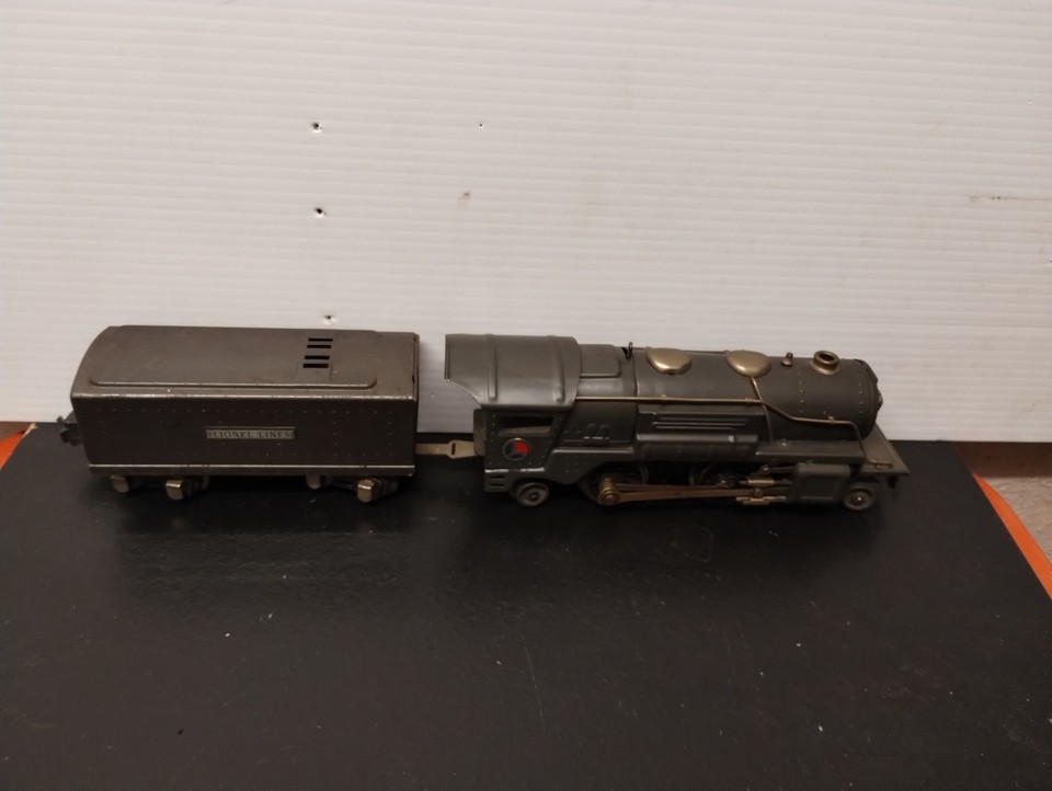 Lionel Prewar 259E Gunmetal Gray Steam Locomotive w/ 2689 None Whistle ...