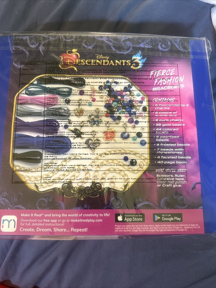Disney Descendants 3 Fierce Fashion Jewelry - DIY Bead and Charm ...