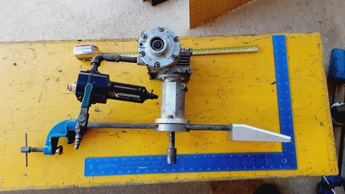 55 Gallon Drum Mixer Tank Barrel Air Pneumatic BINKS Gast DeVilbiss ...