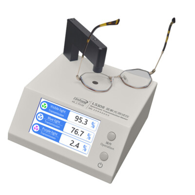 3 in 1 Spectrum Transmission Meter Tester VL BL UV400 Blue Violet Light ...