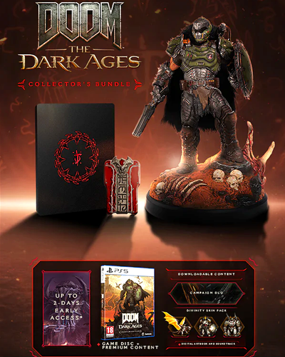 Doom The Dark Ages Collector's Edition Bundle PS5 - New Sealed ...