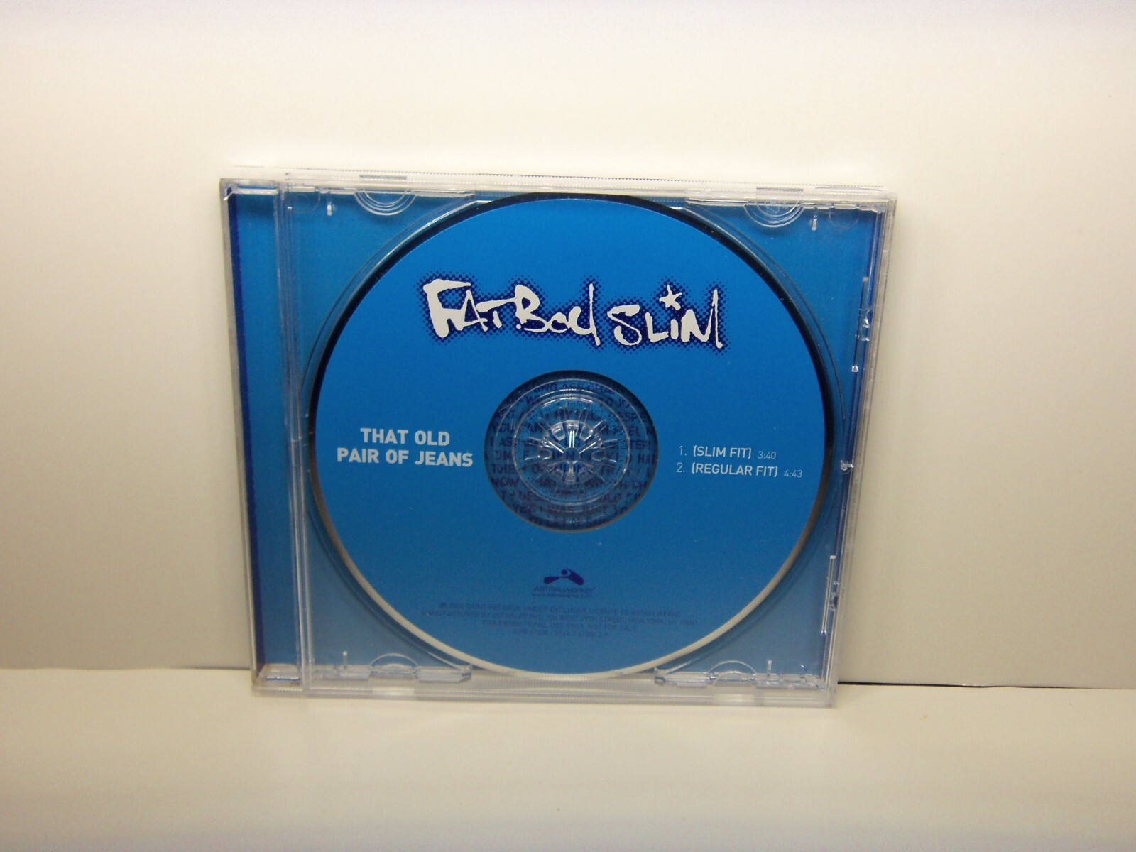 PROMO CD SINGLE, FATBOY SLIM "THAT OLD PAIR OF JEANS" 2006 SKINT ...