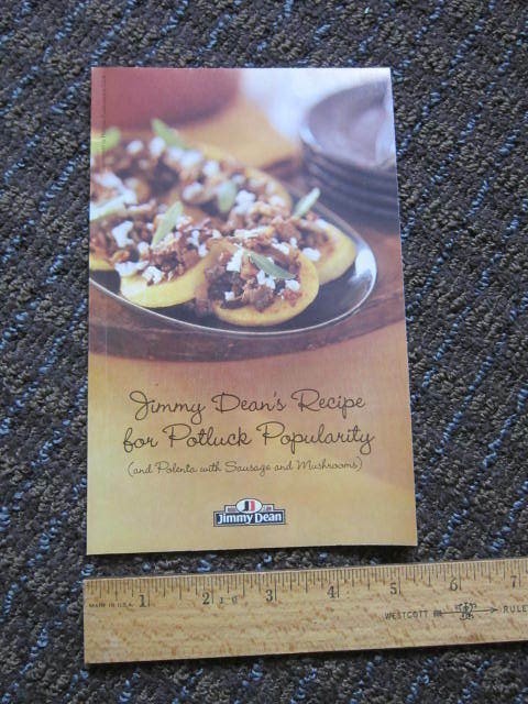 2003 Cookbook let Jimmy Dean,Crisco, Nestle,Taste of Home Ads Recipe ...