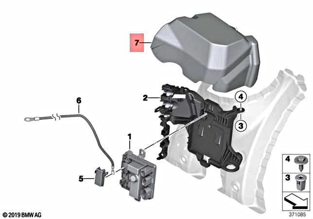 Genuine BMW F22 220i 228i Coupe Cover 12528616568 | eBay