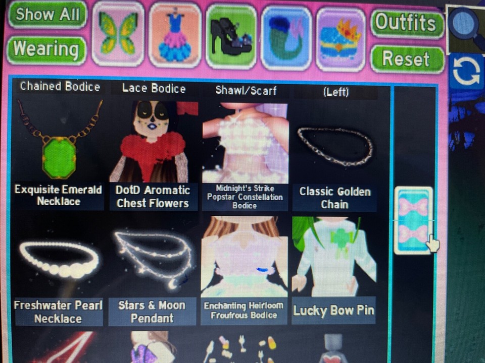 ROYALE HIGH - ACCESSORIES & SET & DIAMONDS - RH |READ DESC| | eBay