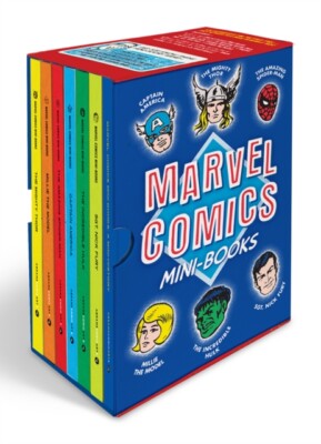 Marvel Comics Mini-Books by Marvel Entertainment NEW Hardback ...