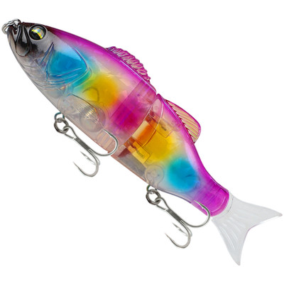 Detachable Tail Wing Hard Baits Beach Fishing 3D Fish Eyes Elastic Tail ...