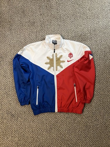 Nike Team Manny Pacquiao Philippines Flag Track Jacket Size L | eBay