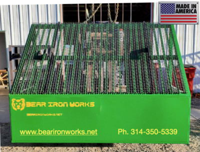 Bear Iron Works Rock Screen Grizzly gravel dirt sifter w/ removable ...