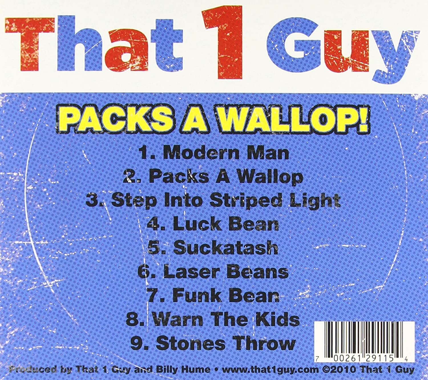 That 1 Guy Packs A Wallop (CD) 700261291154 | eBay