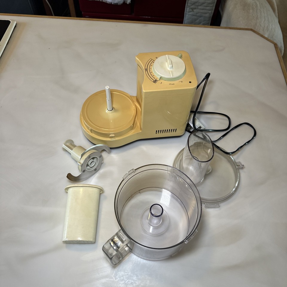 Braun 4258 Vintage Food Processor Multipractic Working | eBay UK