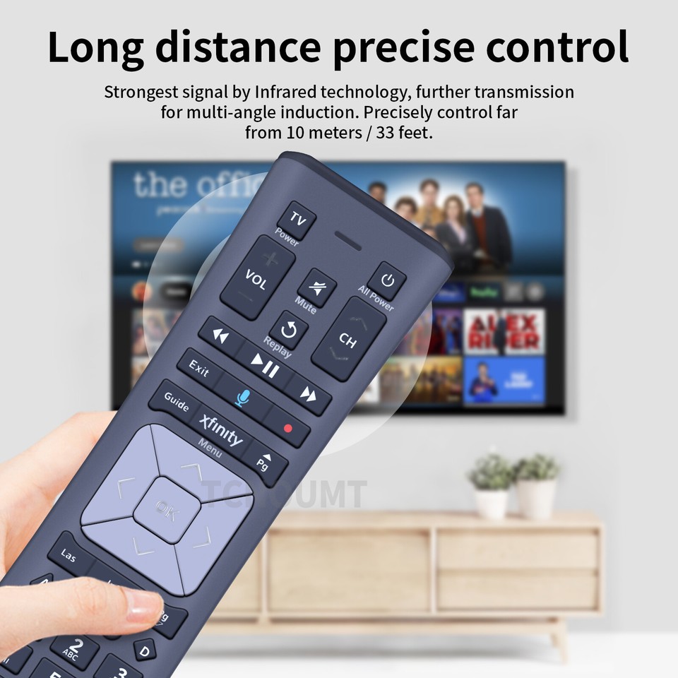 For Comcast/Xfinity XR11 Premium Voice Activated Cable TV Remote ...