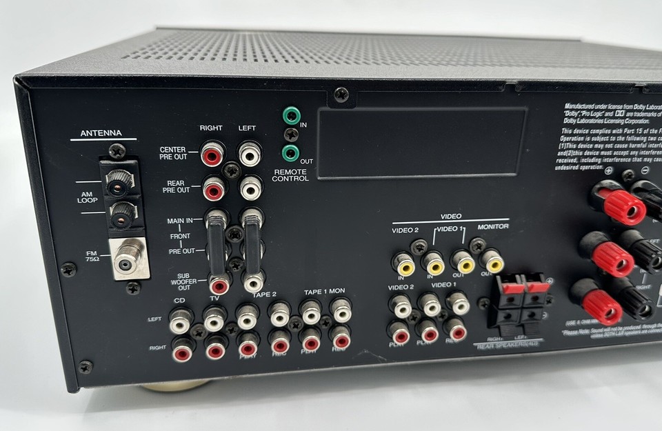 Harman Kardon AVR40 Surround Sound A/V Receiver 5.1 Channel *Tested ...