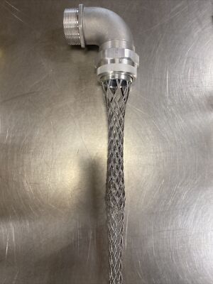 REMKE RSR-9418-E Cord Grip,90 deg.,1-1/4",1.00-1.125,Mesh. New No Box ...