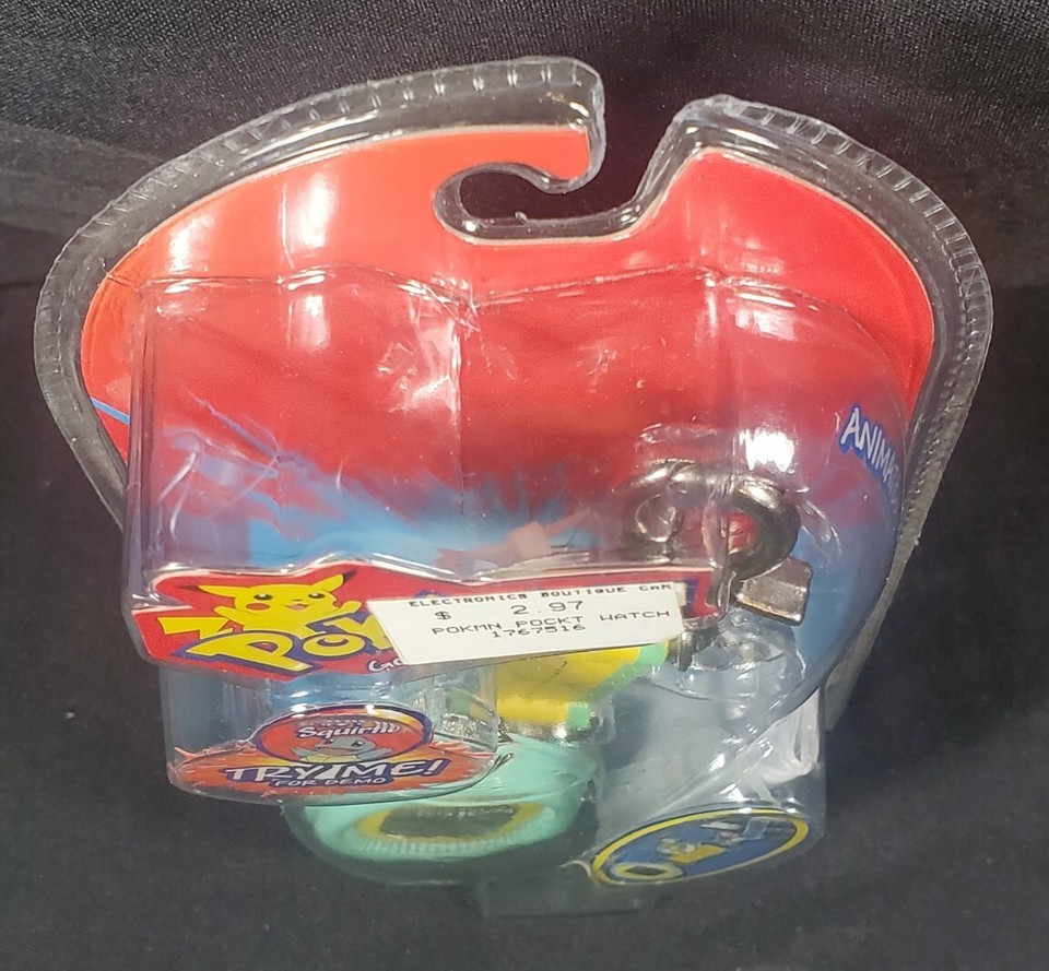 Vintage Pokemon - Squirtle #07 Animated Pocket C Watch - MIP ...