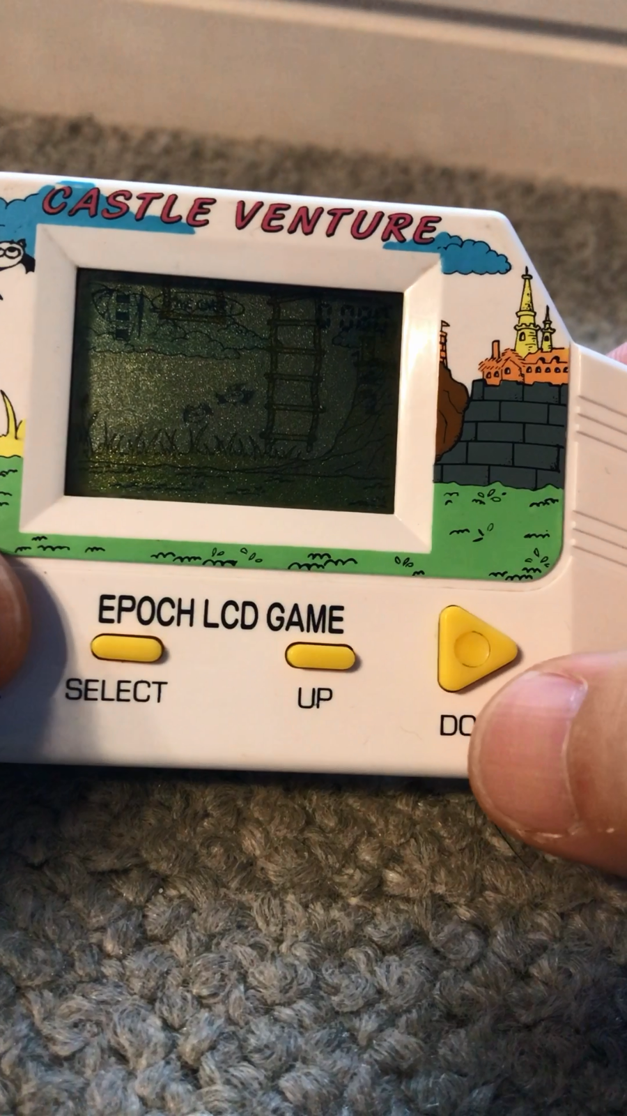 EPOCH LCD Game Digital CASTLE VENTURE Made in Japan Great Condition ...