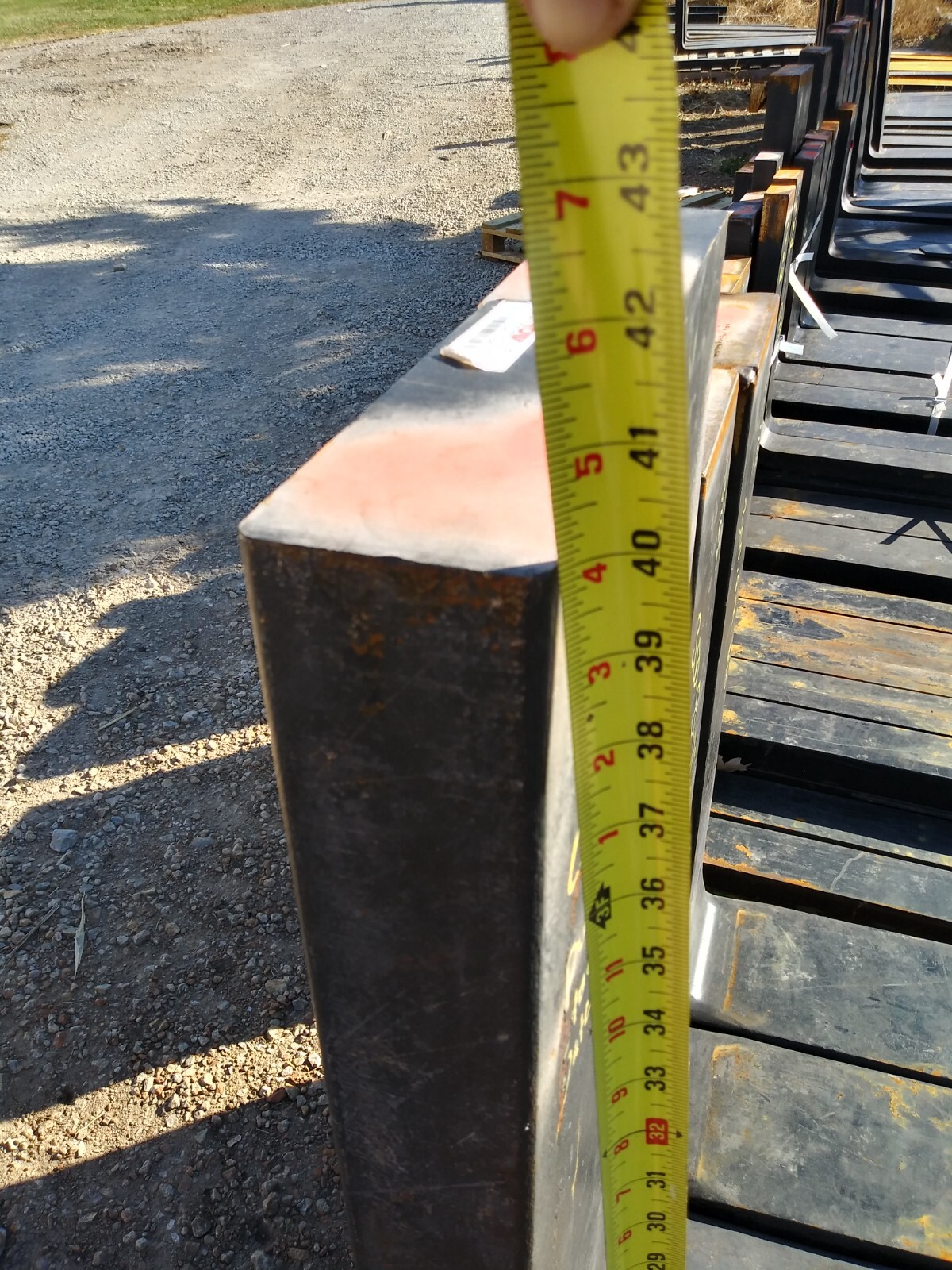 Forklift Fork Blank 54-8-3 BH40" 54" long 3" thick 8" wide class 2 3 4 ...