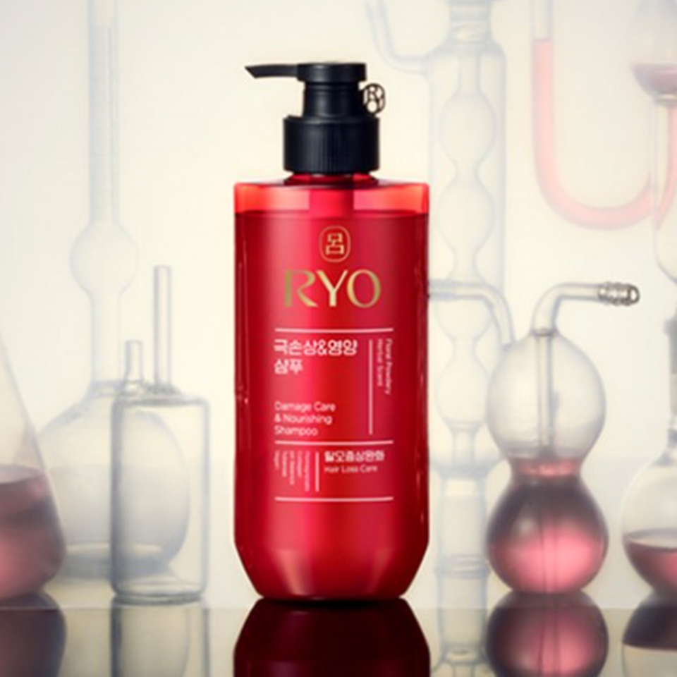 Ryo Korean Shampoo Set Hair Damage Care & Nourishing Hot New K-Beauty 1 ...