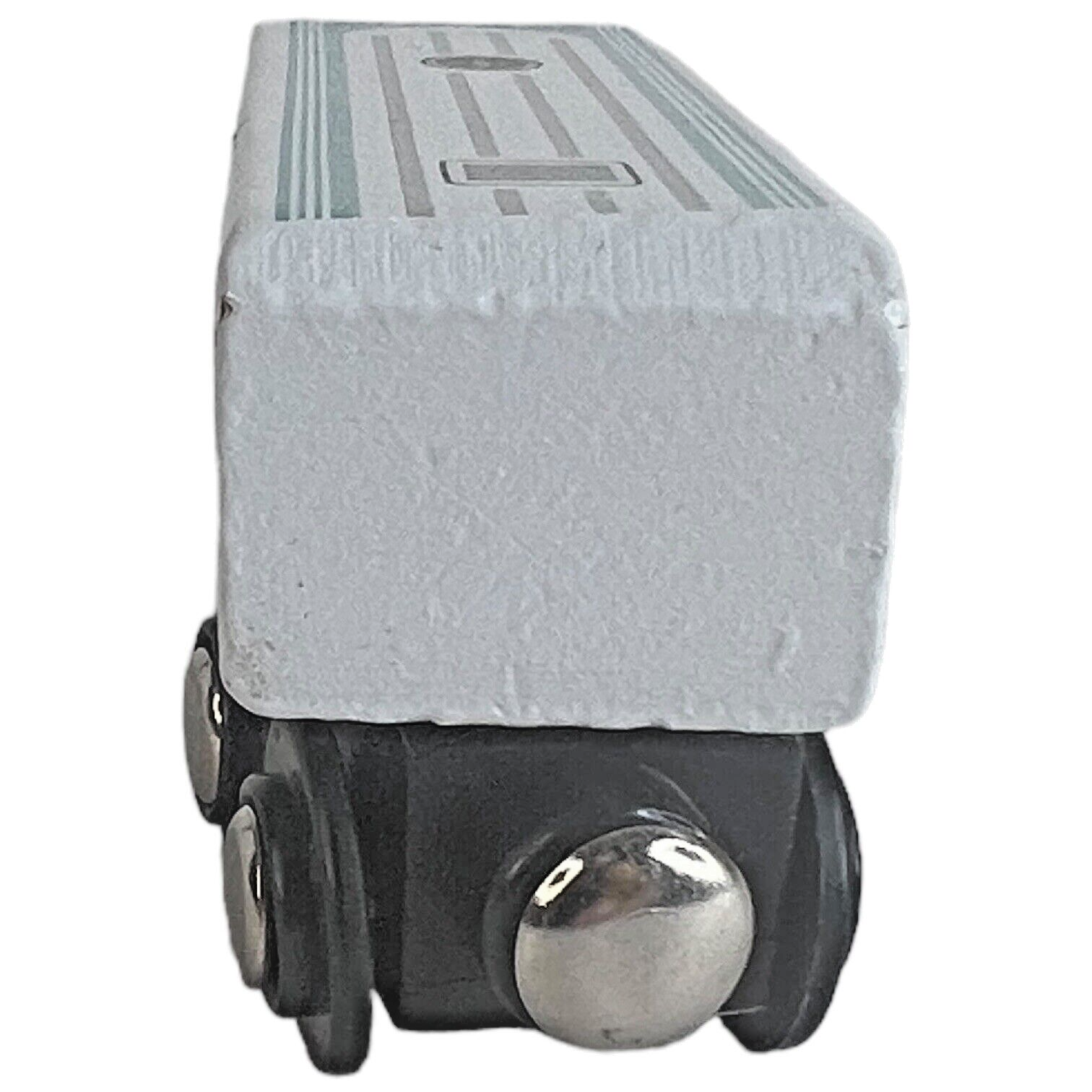 Maison Joseph Battat Express Line Wooden Magnetic Train Engine Toy Blue ...