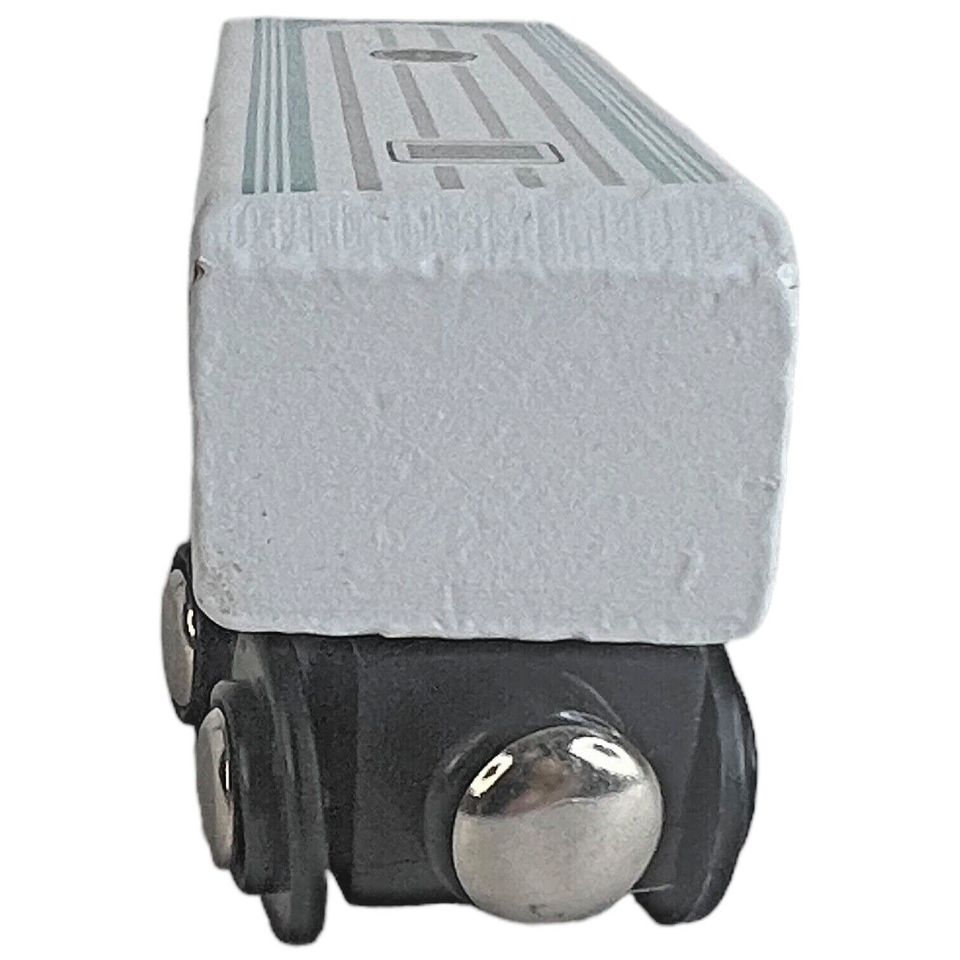 Maison Joseph Battat Express Line Wooden Magnetic Train Engine Toy Blue ...