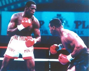 CARL THE TRUTH WILLIAMS vs MIKE TYSON 8X10 PHOTO BOXING PICTURE | eBay