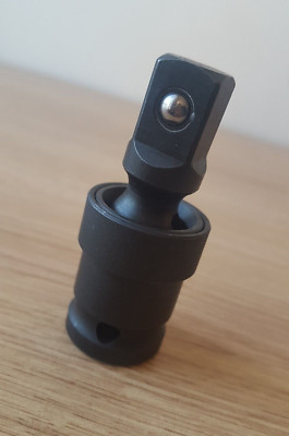 1/2" Universal Drive 360° Swivel Wobble Joint Socket Impact Extension ...