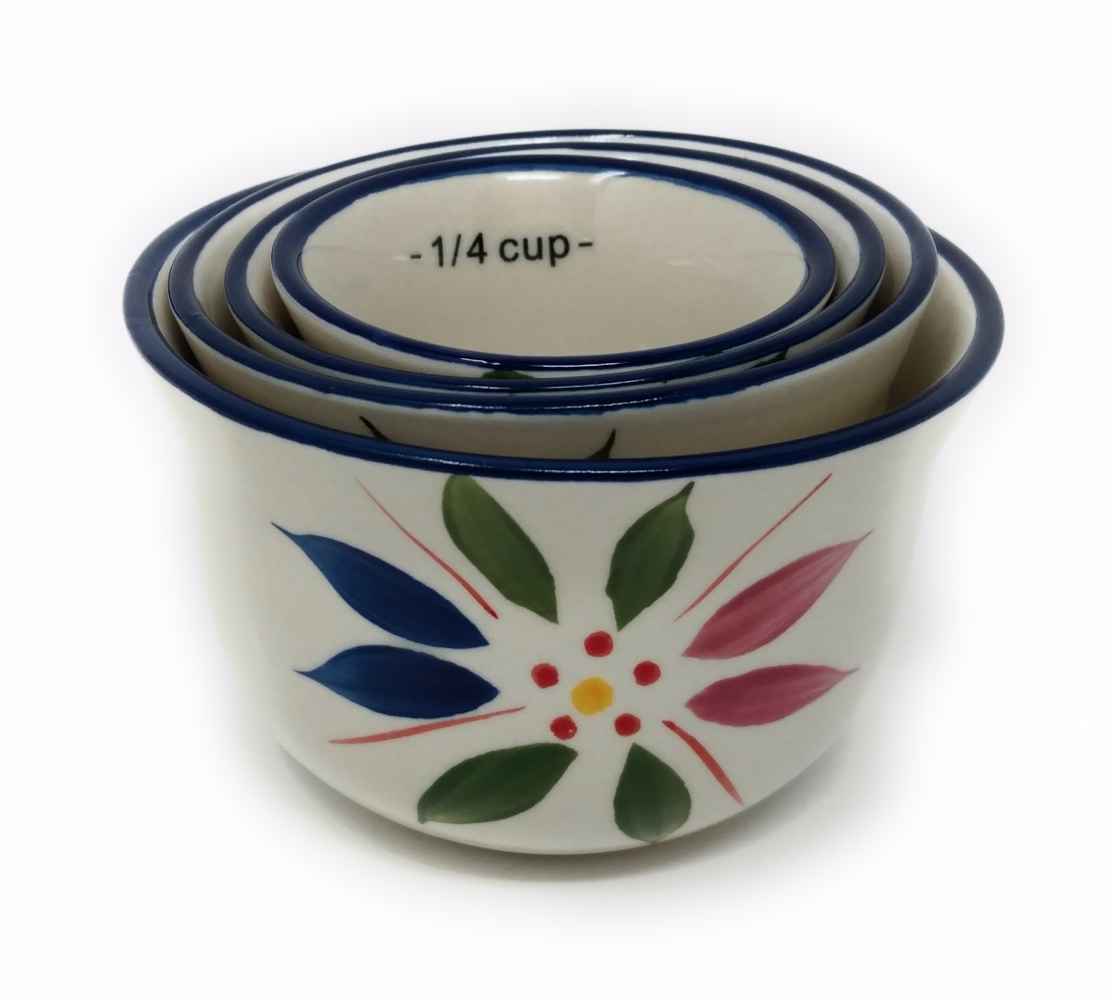 Temp-tations Measuring Cups Nesting Cup Set VIVID Nestable Stacking ...