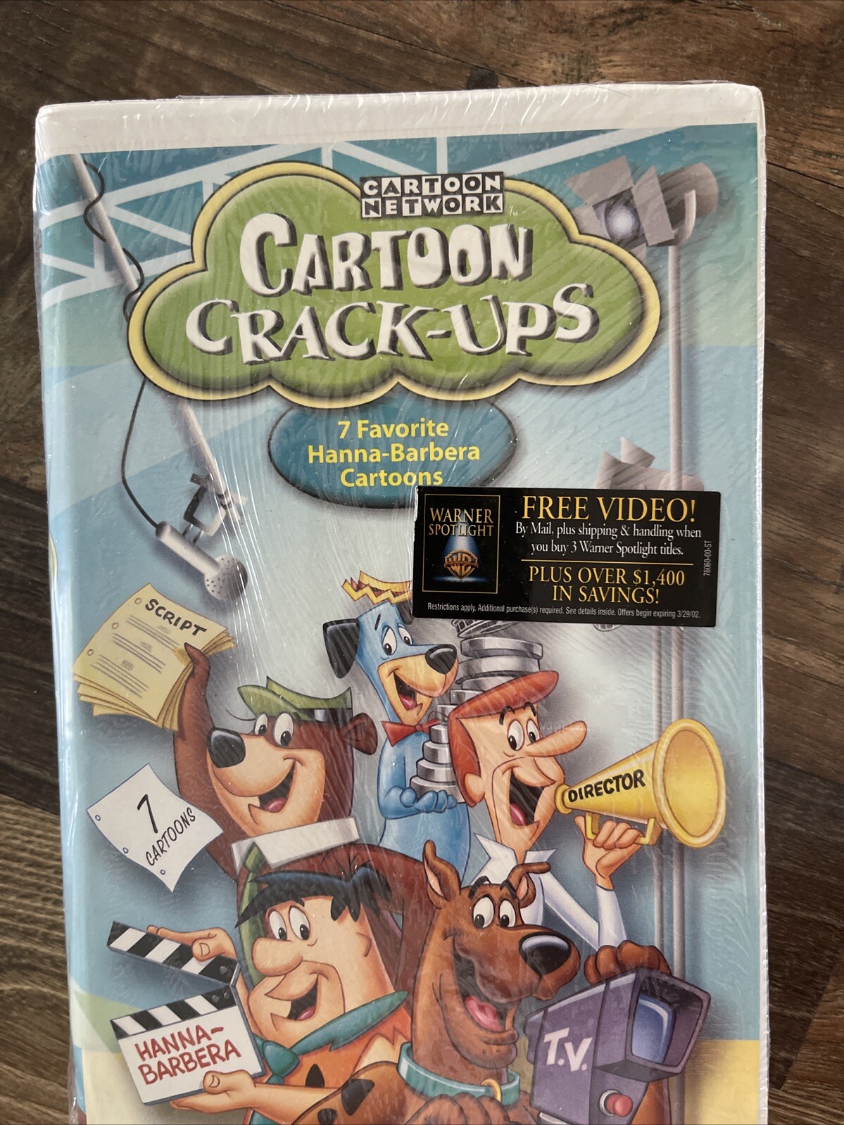 Cartoon Crack-Ups (VHS, 2001, Clamshell) for sale online | eBay